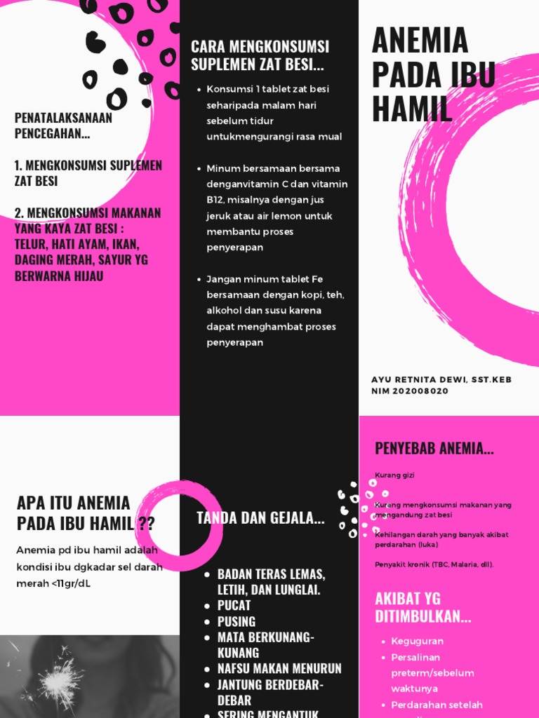 Leaflet Anemia | PDF