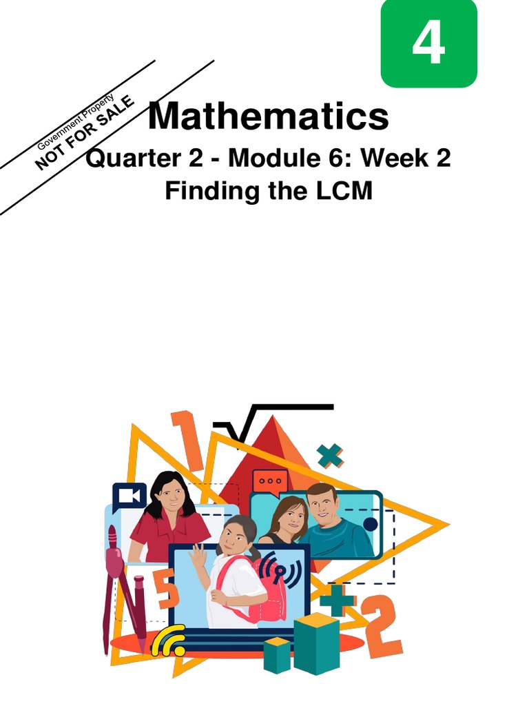 Math4 q2 Mod6 FindingtheLCM v3 - For Merge | PDF | Educational ...