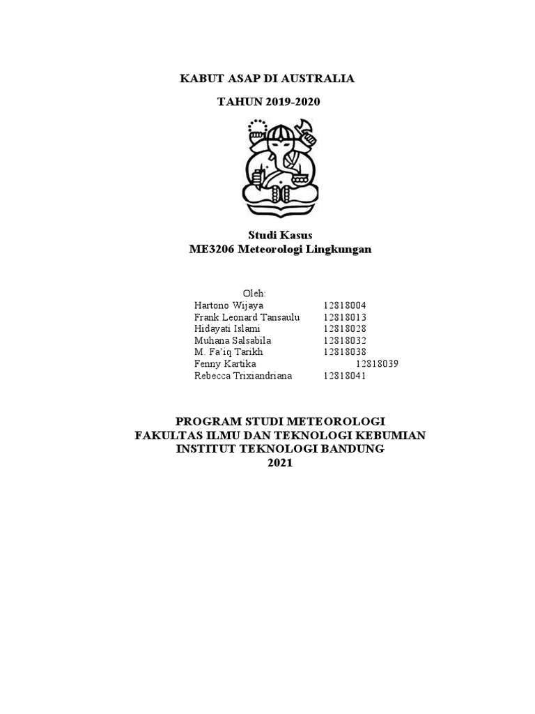 Kabut Asap Australia 2020 | PDF