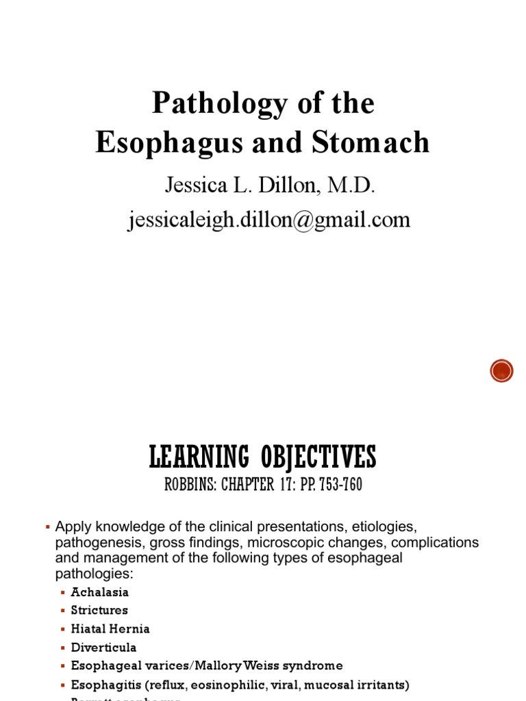 Esophageal and Stomach Pathology-May+2019 | PDF | Esophagus ...