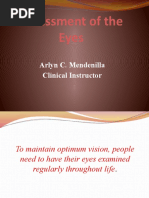 Six Cardinal Fields of Gaze Assessment | PDF | Eye | Visual Acuity