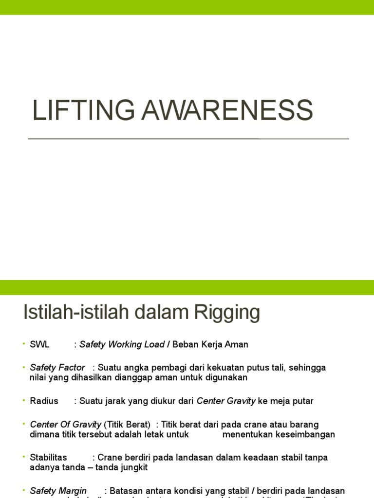 Lifting Awareness | PDF