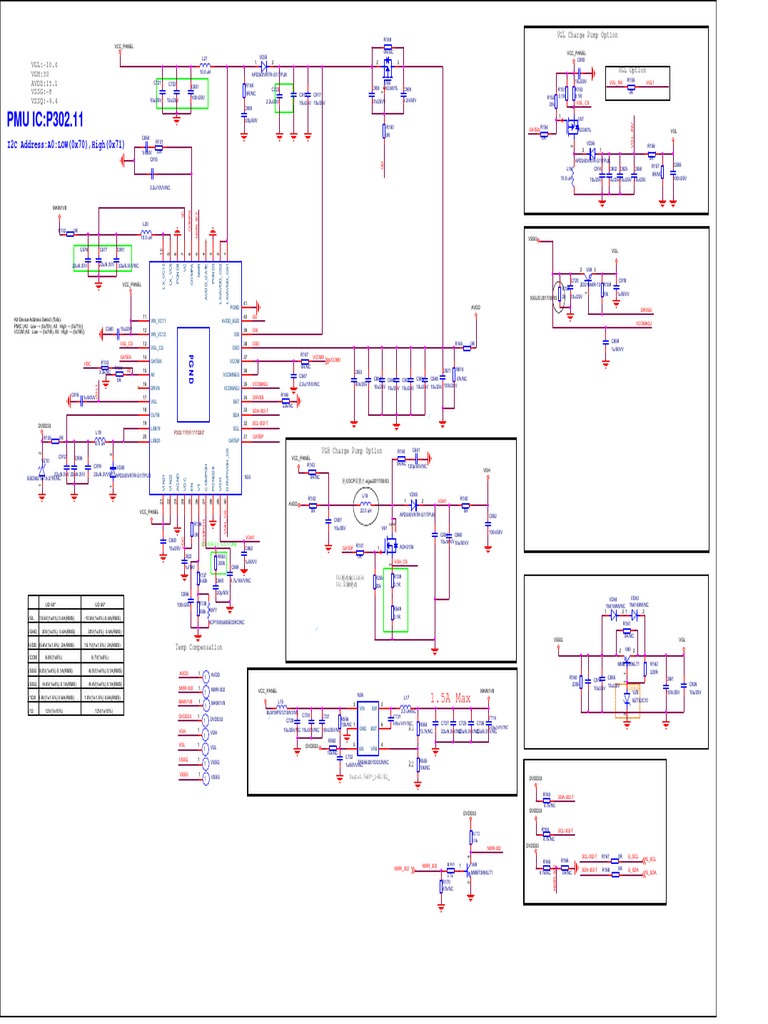 8430 Circuit: PMU IC:P302.11 | PDF | Communications Protocols ...