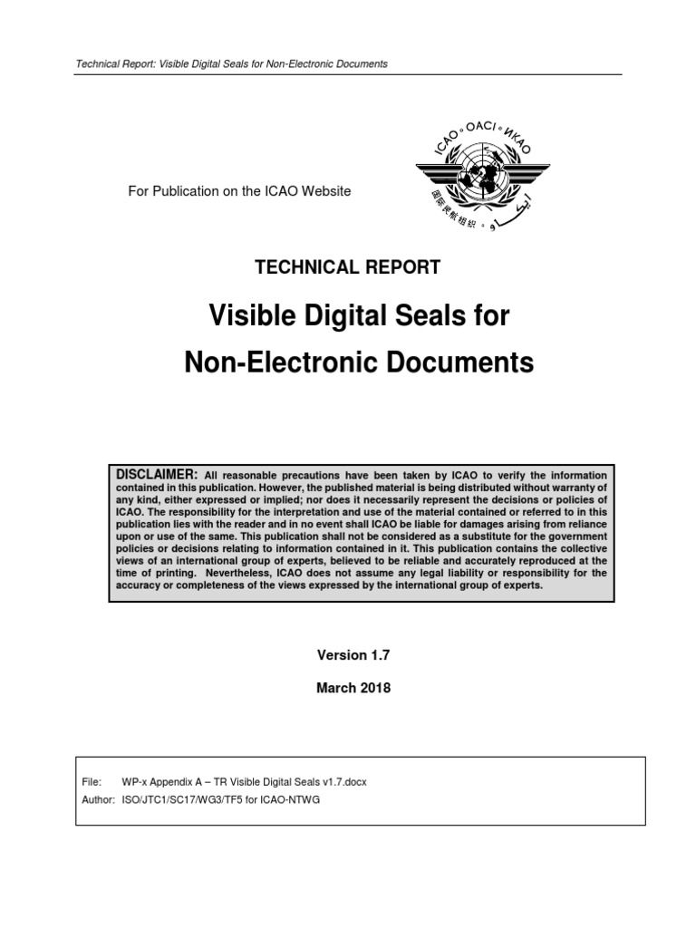 Digital Seals for Secure Documents | PDF | Key (Cryptography) | Public ...