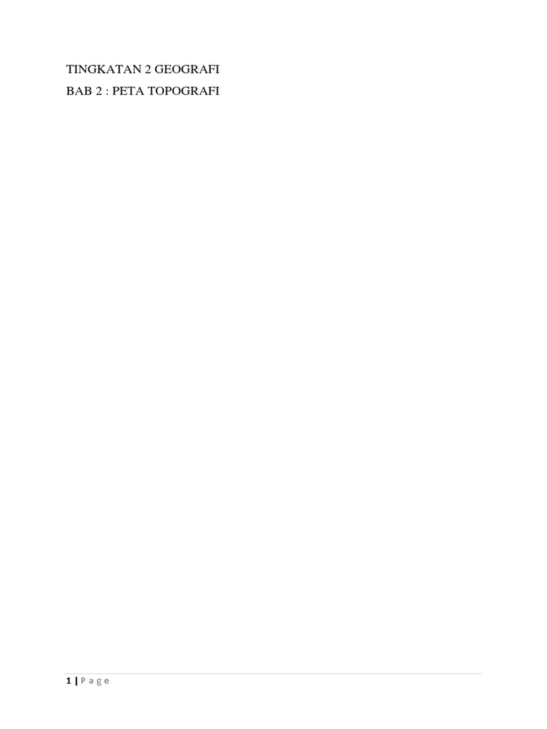 F2 Geo Bab 2 Nota | PDF