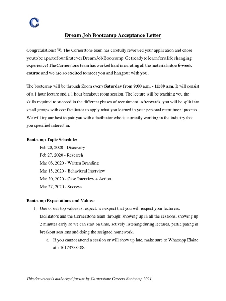 Acceptance Letter-Dikonversi | PDF | Lecture | Facilitator