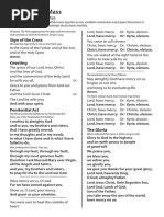 Guide For Commentators (English Mass) PDF | PDF | Mass (Liturgy) | God ...