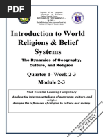 HUMSS IWRBS Module 1 Concept Elements and Characteristics of Belief ...