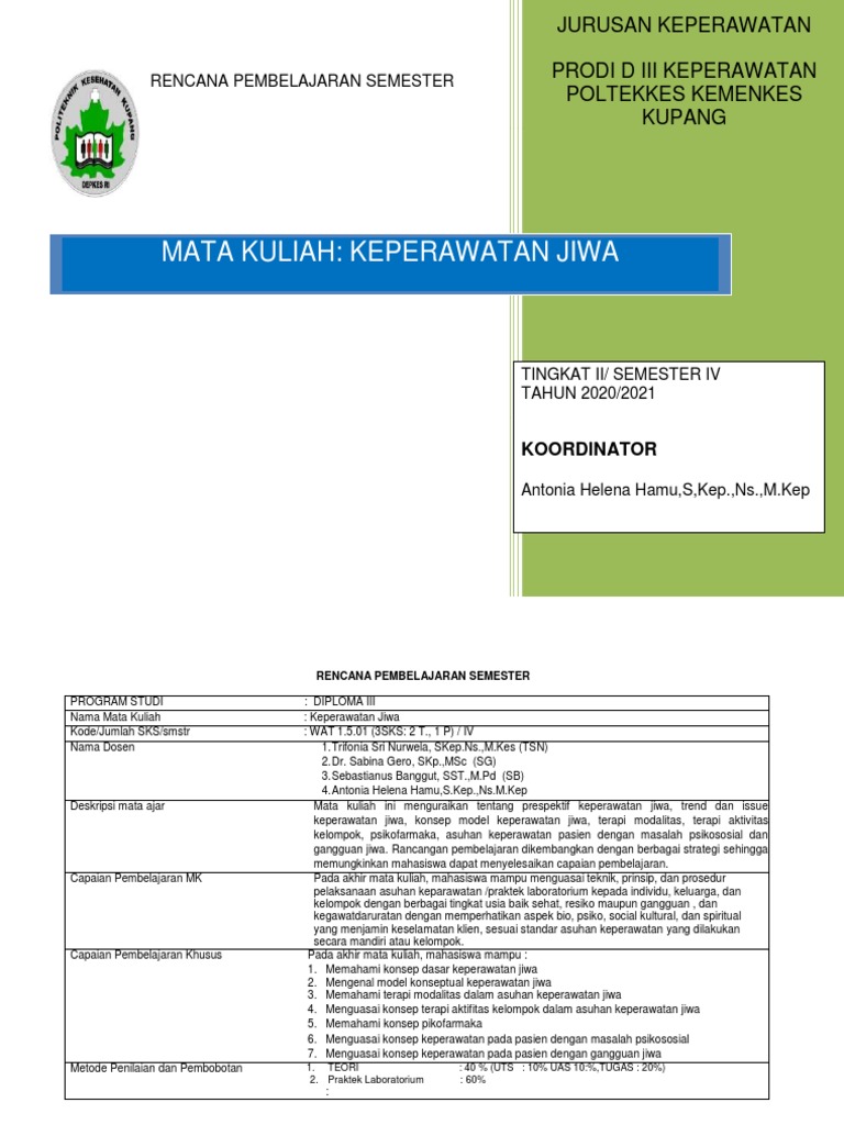 RPS Kep Jiwa 2021 | PDF