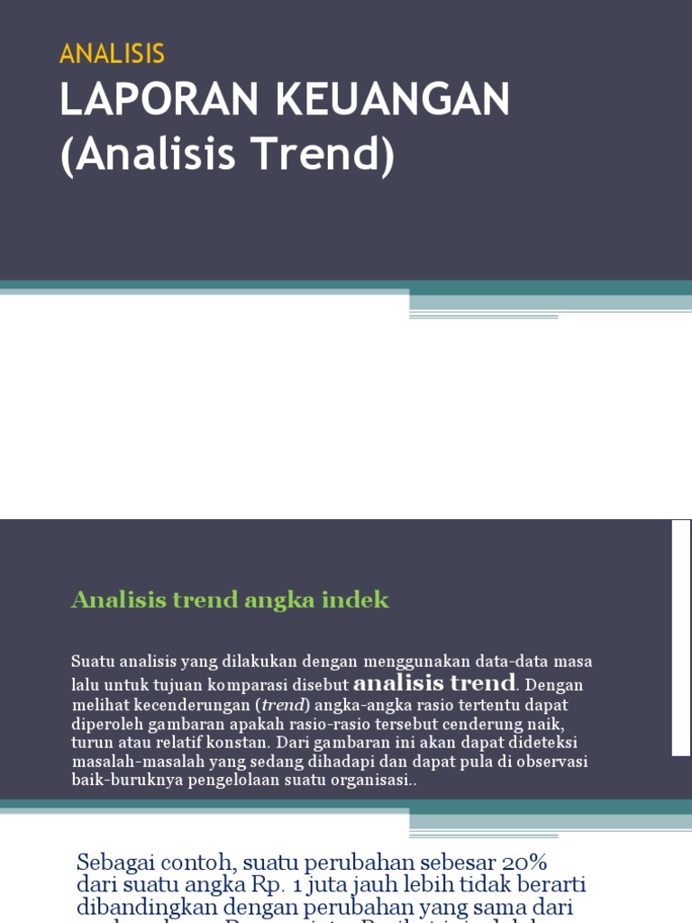 Analisis Trend | PDF