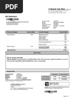 Internet Bill Format PDF | PDF | Invoice | Payments