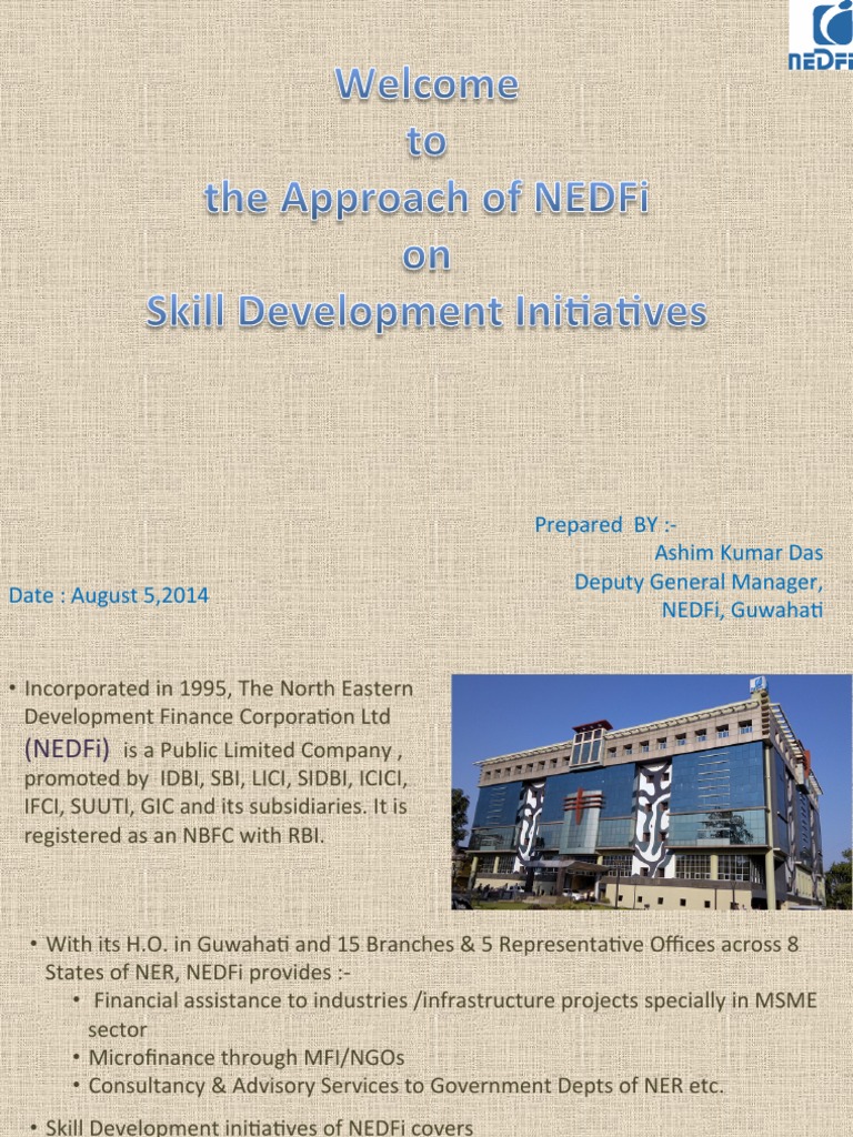 Prepared By: - Ashim Kumar Das Deputy General Manager, Nedfi, Guwaha ...
