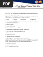 Performance Task (Filipino Sa Piling Larangan) | PDF