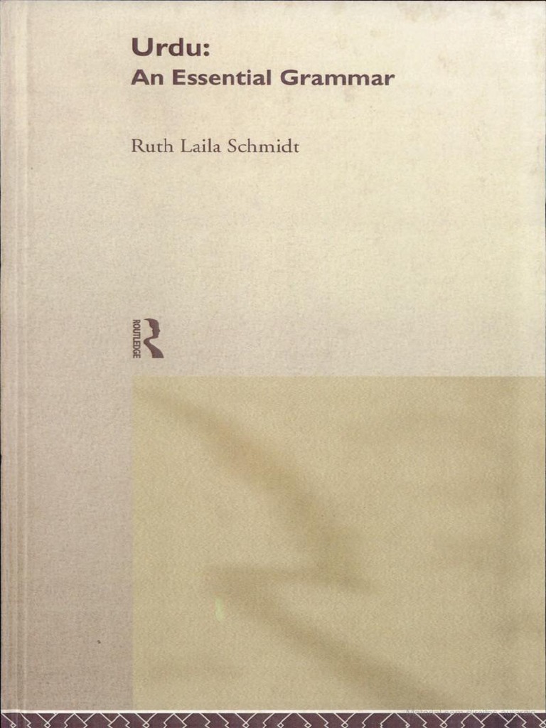Urdu - An Essential Grammar (PDFDrive) | PDF