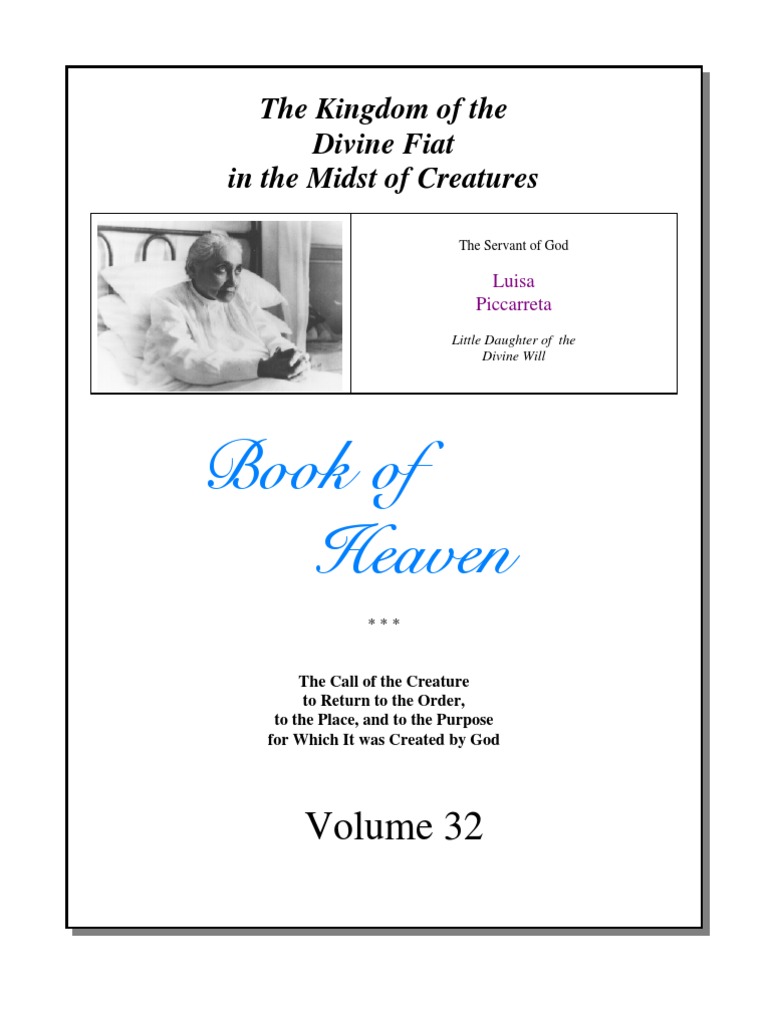 Book of Heaven: The Kingdom of The Divine Fiat in The Midst of ...