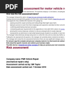 Risk Assessment For Road Haulage | PDF | Occupational Safety And Health ...