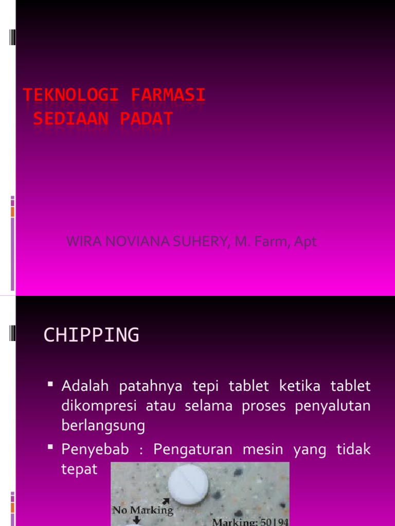 Masalah Tablet | PDF