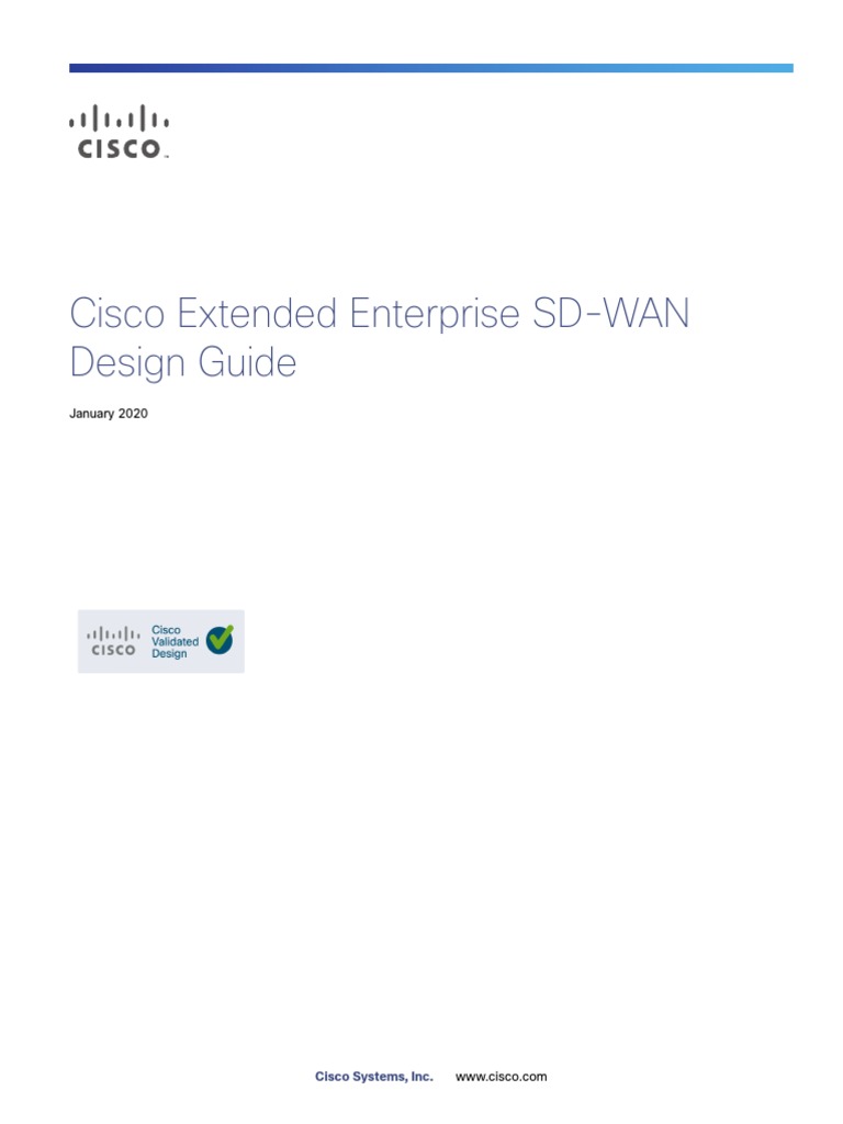 SD Wan Guide Line | PDF | Virtual Private Network | Computer Network