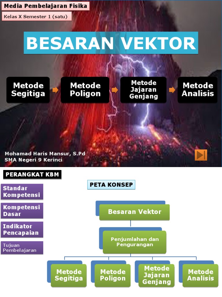 Besaran Vektor | PDF
