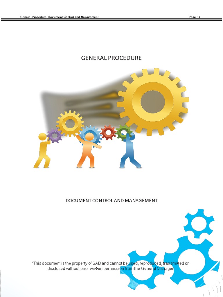 2.1 Document Control and Management | Download Free PDF | Quality ...