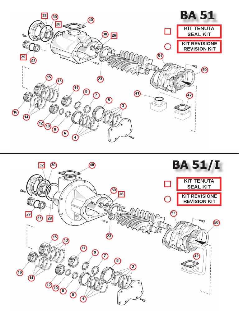 Part list Tri AB51 (BA51) ремкомплекты | PDF