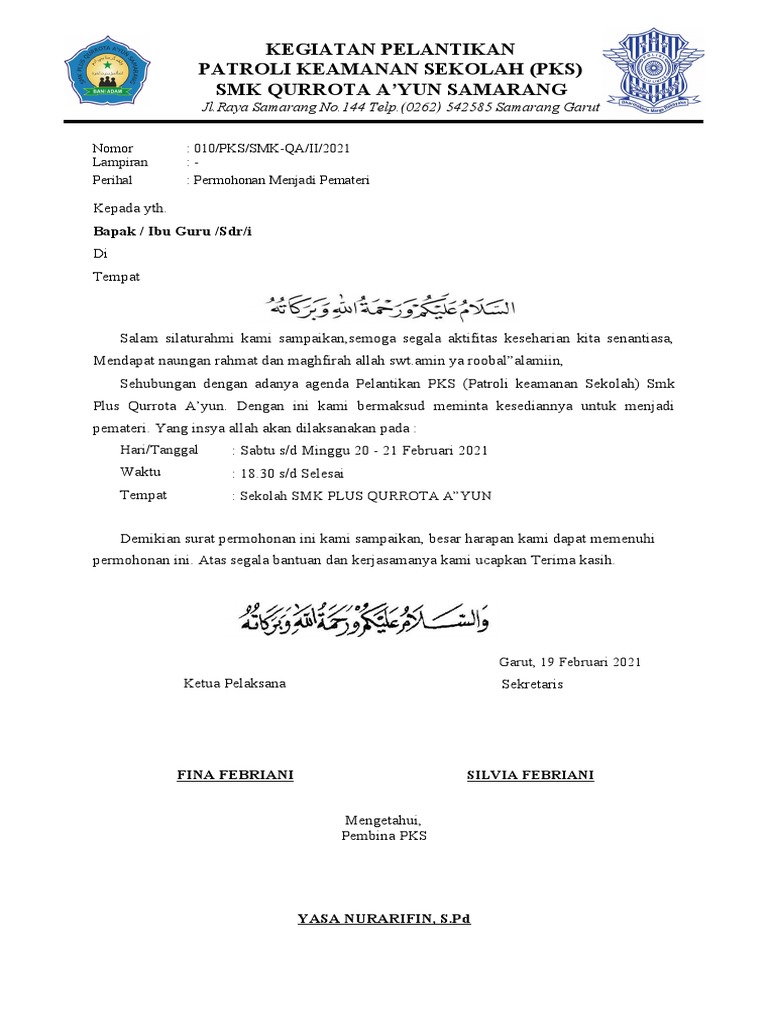 Undangan Alumni PKS | PDF