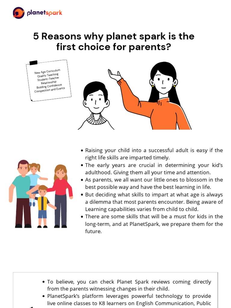 PlanetSpark: Empowering Kids' Futures | PDF | Teachers | Curriculum