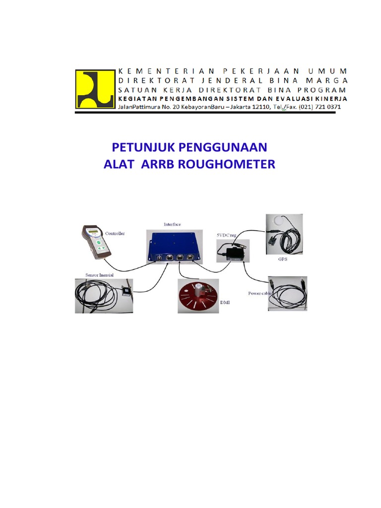 Manual Penggunaan ALAT ROUGHOMETER | PDF
