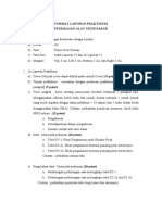 Format Laporan Praktikum - IPB | PDF