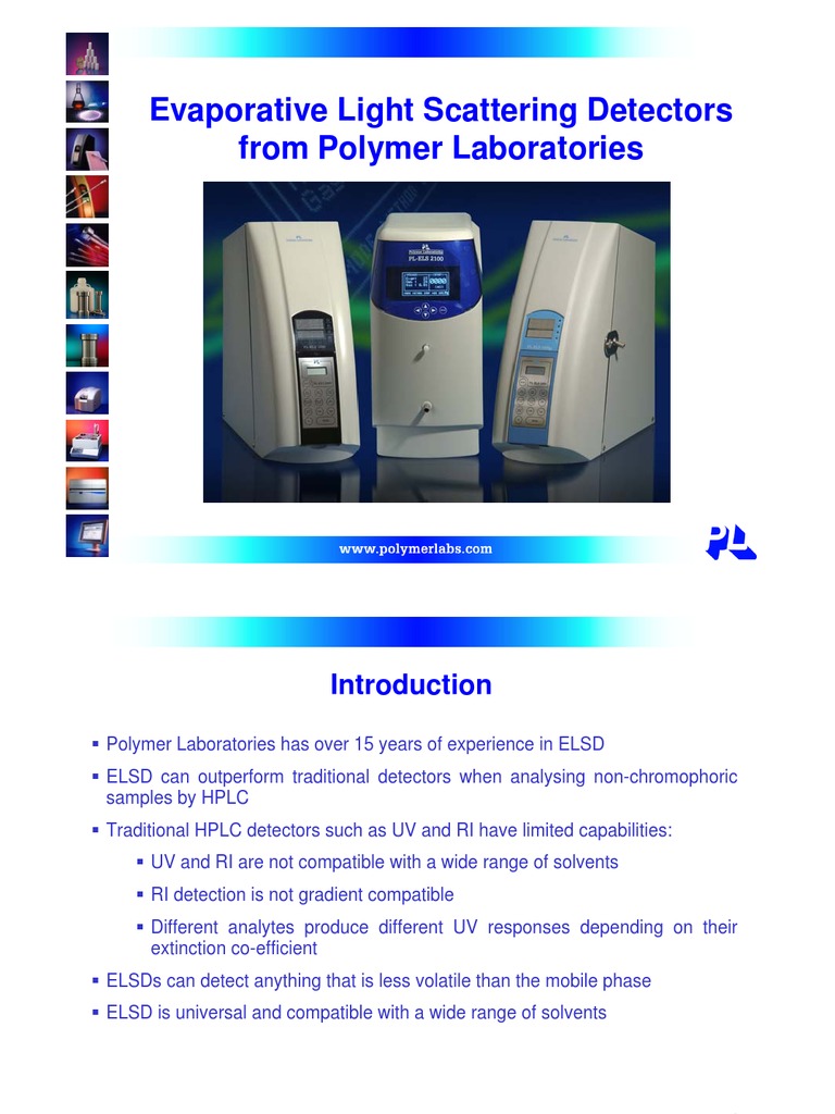 ELSD | PDF | High Performance Liquid Chromatography | Liquid ...