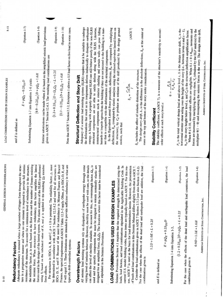 AISC Seismic Design Manual 1 | PDF