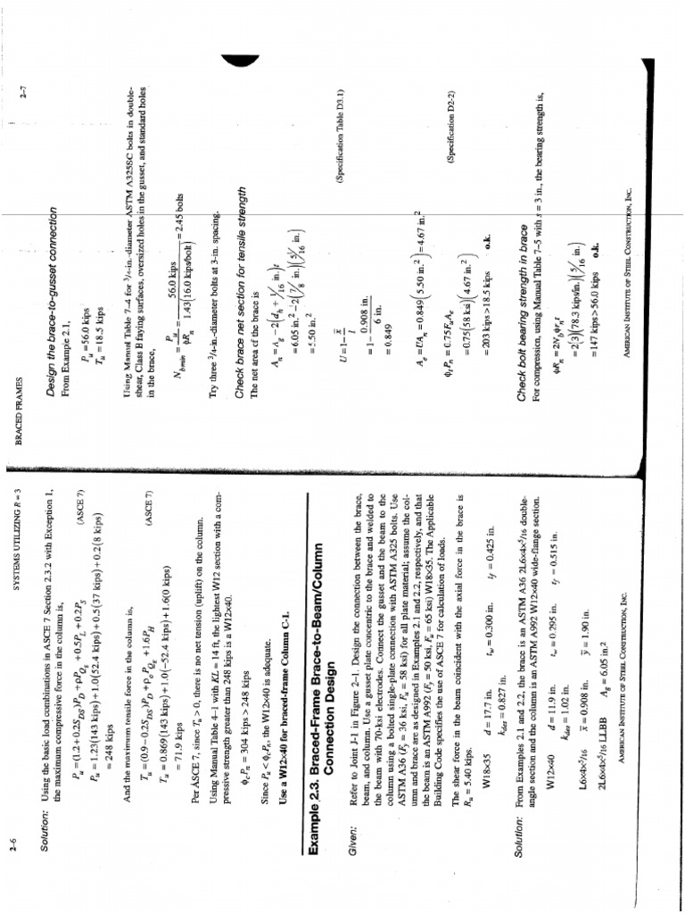 AISC Seismic Design Manual (9 | PDF