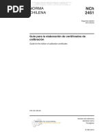NCH 853 - 2014 | PDF | Resistencia Eléctrica y Conductancia | Calor