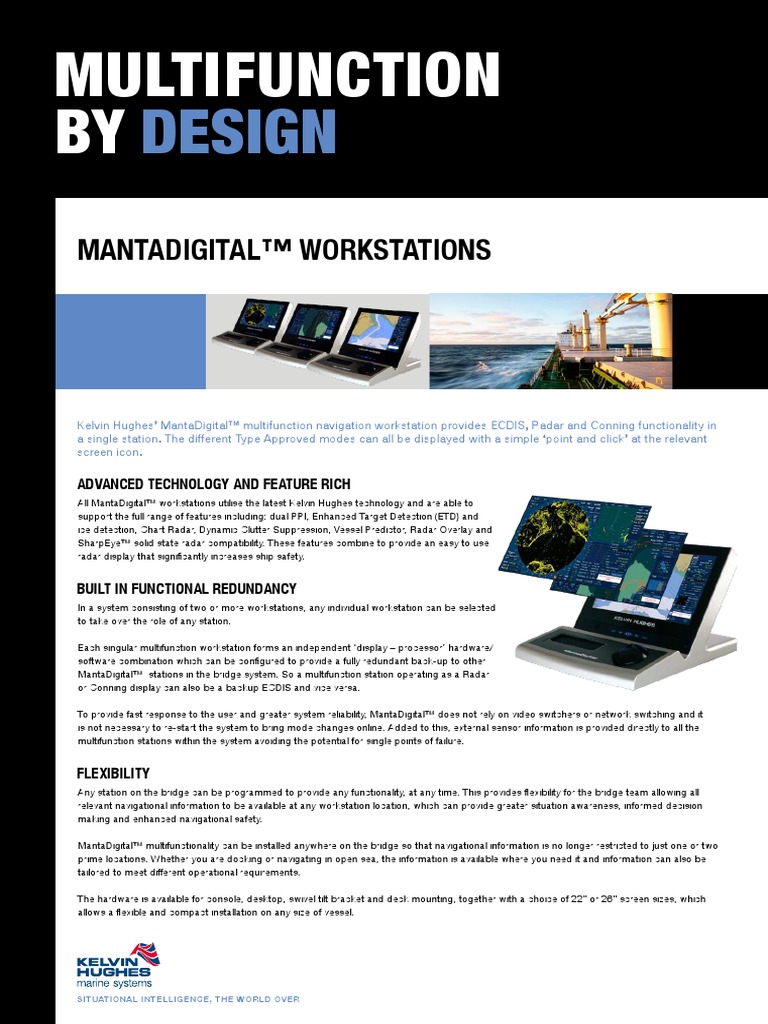 Mantadigital Multifunction | PDF | Radar | Navigation