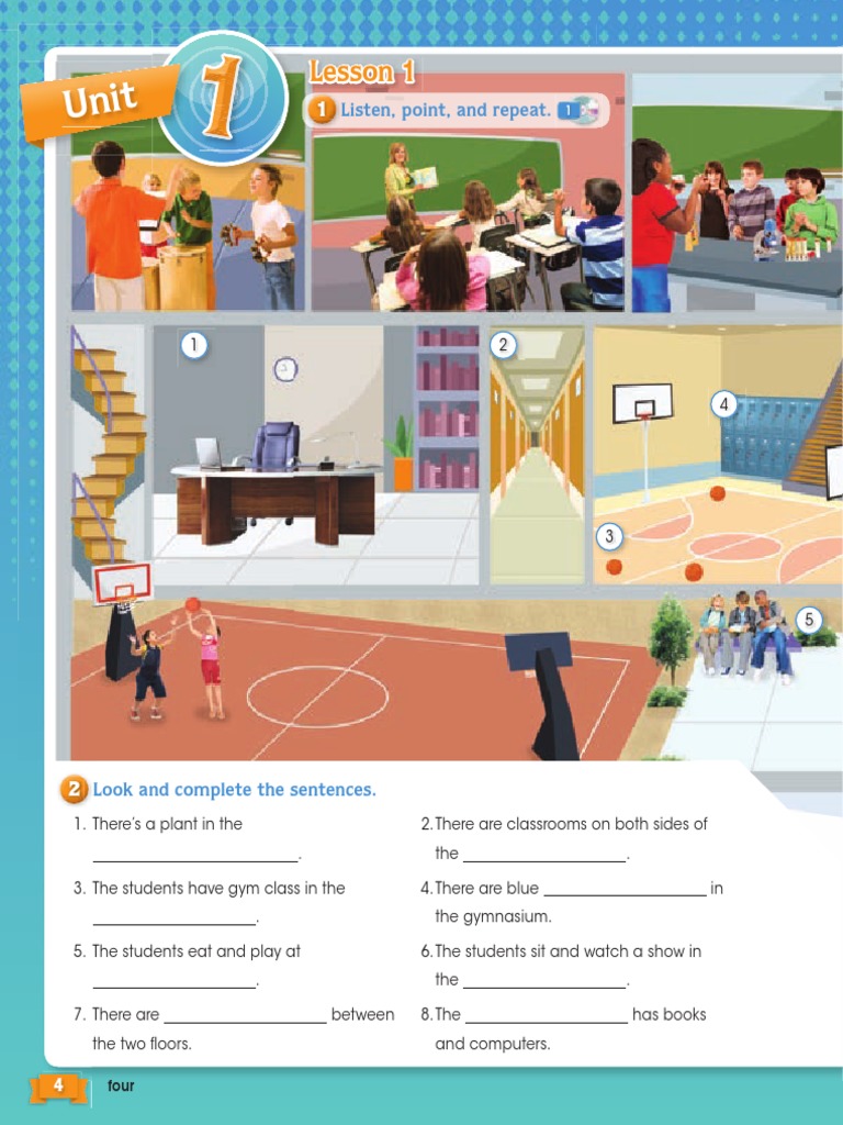 Lesson 1: Listen, Point, and Repeat | PDF | Classroom