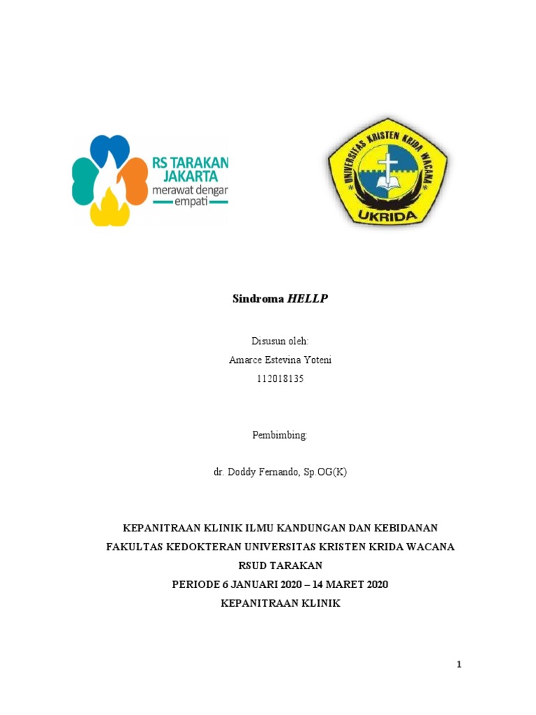 HELLP Syndrome: Hemolysis, Elevated Liver Enzymes, and Low Platelet ...
