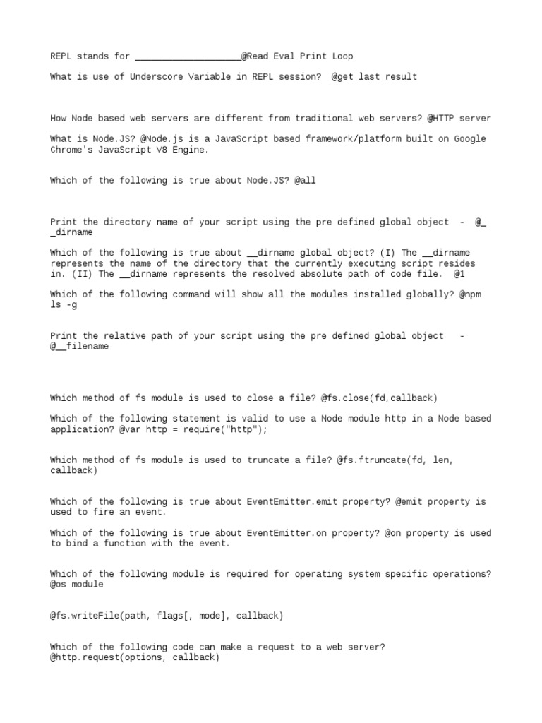 Node Js Essentials Pdf System Software Software Development