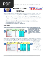 Ice Cream Overrun Calculation Guide | PDF | Litre | Density