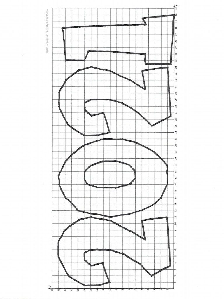 2021 Coordinate Graphing 1 ST Quadrant | PDF