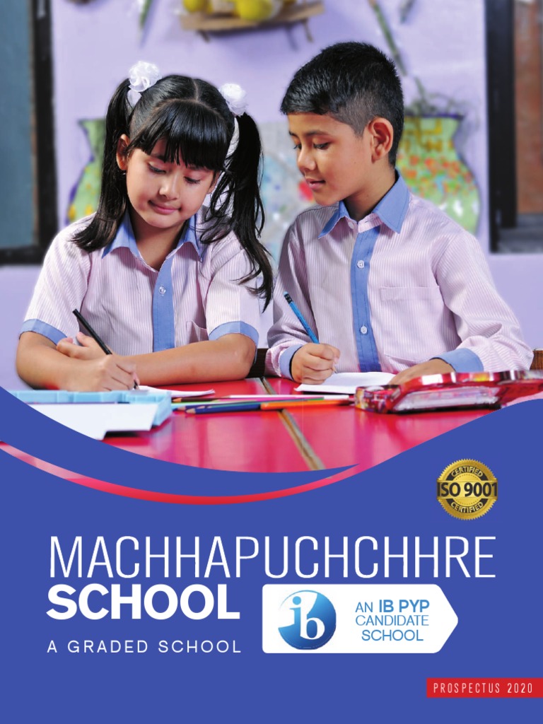 Machhapuchchhre School Prospectus 2020 | PDF | Schools | Curriculum