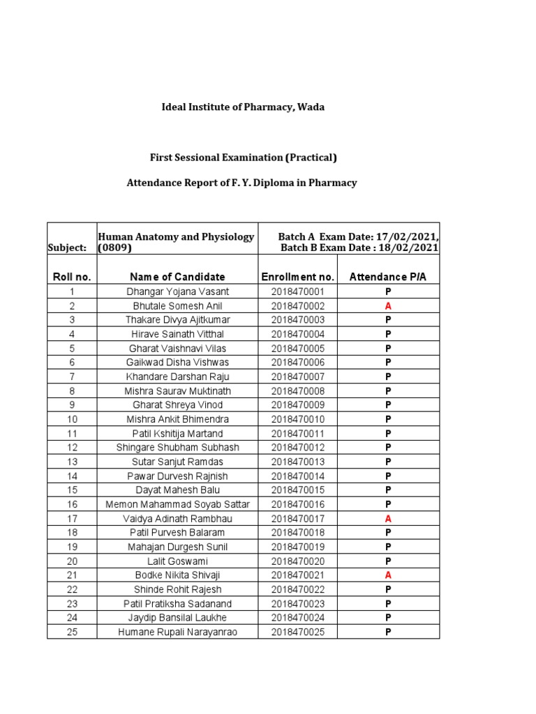 Practical HAP Attendance | PDF | Sikhism | Nature