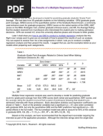 A Table For The Calculation of Working Probits and Weights in Probit ...