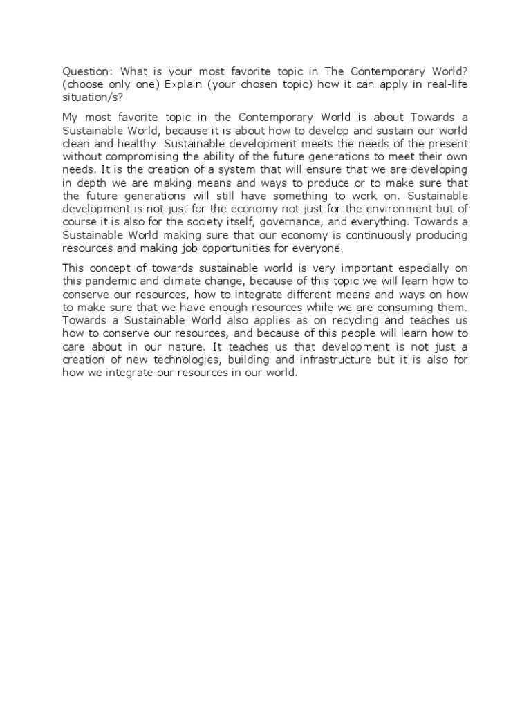 Final Performance Task TCW | PDF