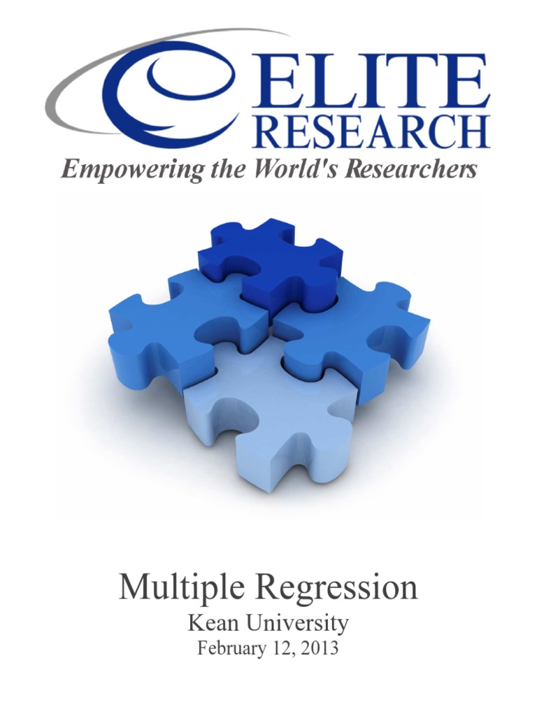 Regression Packet | PDF | P Value | Regression Analysis