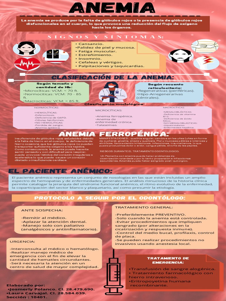 Protocolo de Manejo para Pacientes Anémicos | PDF | Anemia | Medicina ...