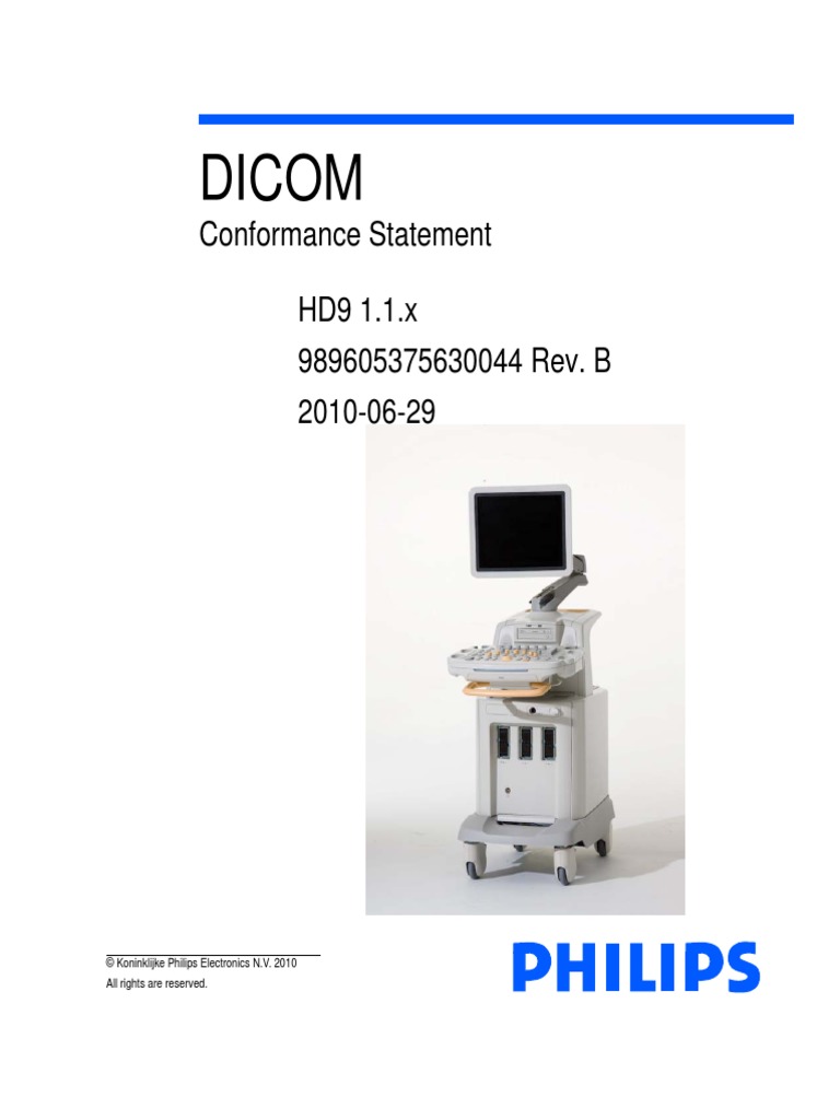 HD9 1.1.x DICOM Conformance Statement | PDF | Interoperability ...