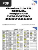 Kindergarten MELC Curriculum Guide | PDF | Literacy
