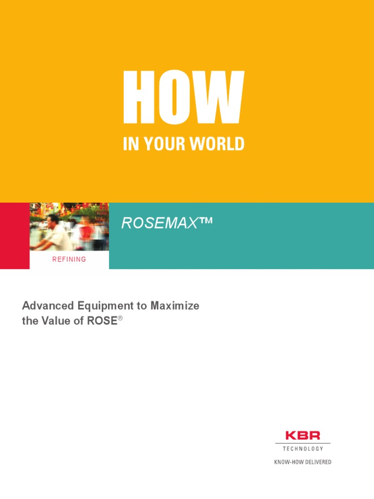 Rosemax™: Advanced Equipment To Maximize The Value of ROSE | PDF | Oil ...