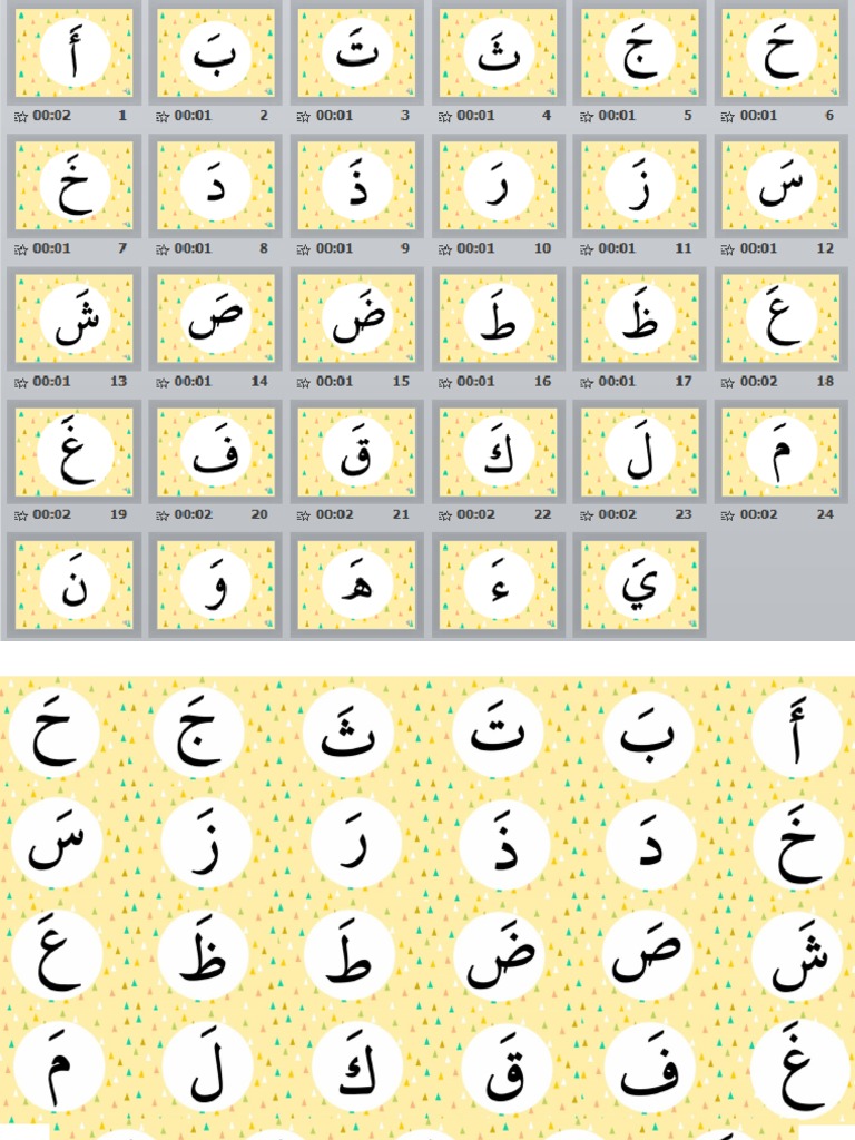Huruf Hijaiyah Fathah | PDF