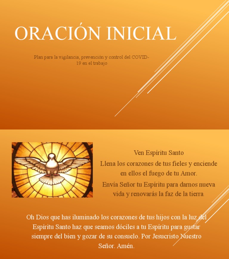Oración Inicial | PDF